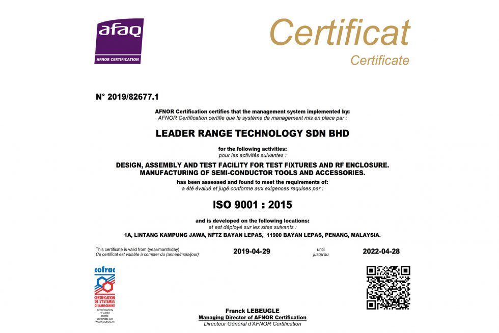 Leader Range Technology | Industry Leader in Malaysia